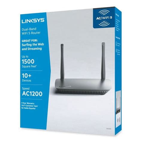 New Linksys Ac Dual Band Wi Fi Router Ports Dual Band Ghz Ghz Each Walmart Com