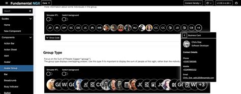 Avatar Group Core Issue 5575 SAP Fundamental Ngx GitHub