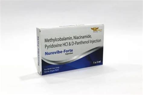 Nurovibe Forte Injection 2 Ml 1000 Mcg At ₹ 74 Vial In Kanpur Id