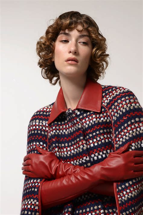 Brushed Red Wool Cape Coat Cult Mia Lalo