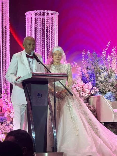 Tan Sri Musa Hassan Naik Pelamin Lagi Kini Sah Milik Qistina Lim