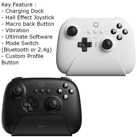 Jual 8bitdo Ultimate Controller Bluetooth Wired Wireless Gamepad