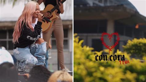 Karol G Performs For Incarcerated Women In Colombia As She Kicks Off