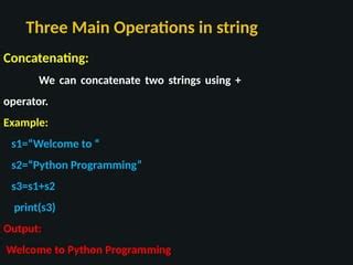 Python Strings Built In String Methods Pptx