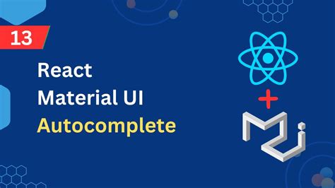React Material Ui Tutorial 13 Autocomplete Youtube
