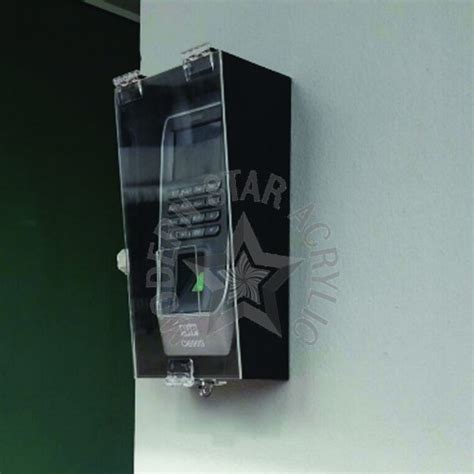กล่องครอบเครื่องสแกนนิ้ว Cmi F68s กล่องครอบเครื่องลงเวลา Finger Scan
