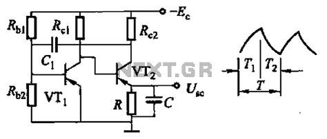 Common Non Sinusoidal Oscillator Circuit Waveform Sawtooth Oscillator