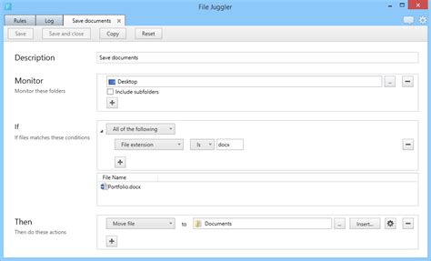 File JugglerAutomated File Management For Windows Brian Carnell Com
