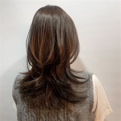 철산미용실 헤어더뷰 철산점 오렌지브라운 St 💟 겨울맞이 ️ 퍼스널 컬러 진단 후 본인에 맞는 색으로 염색을 원하셨던 고객님 고객님 피부톤에 맞춰 싱그러운 오렌지