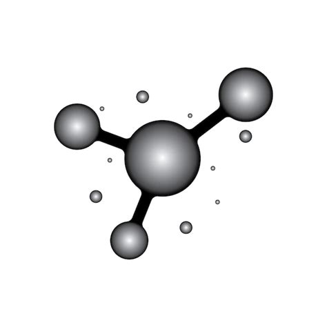 Premium Vector Molecule Element Icon