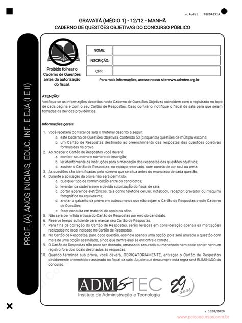 Professor A Anos Iniciais Educacao Infantil E Eja I E Ii Pdf Lua