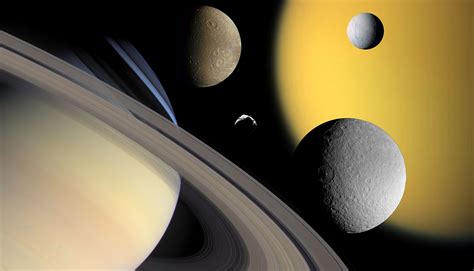 What Are The Moons Of Saturn