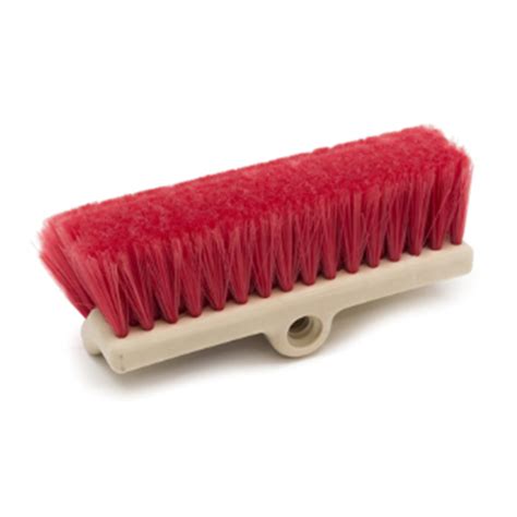 Bi Level Brush Red Nylon Acp Auto Detail Supplies