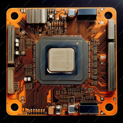 Premium Photo Detailed View Of Complex Multicore Cpu Microprocessor Interpreting And Executing