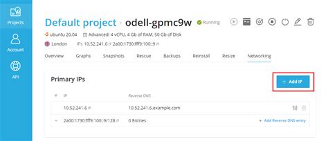 offering additional ip addresses to users solusvm documentation