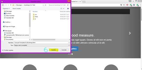 greenv bootstrap crea tu página web