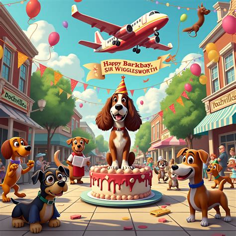 1 Birthday Ai Generated Card Cocker Spaniel D9f2a