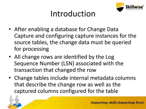 SKILLWISE-SSIS DESIGN PATTERN FOR DATA WAREHOUSING | PPT