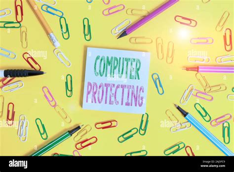 Handwriting Text Writing Computer Protecting Conceptual Photo
