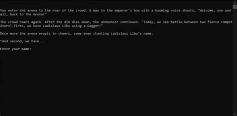 Python Terminal Project Review The Arena Skill Path Projects