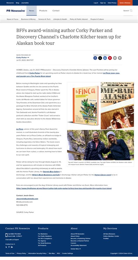 Book Press Release Examples [ Templates]