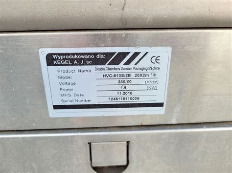 Hulian Hvc 610 S Thermoforming Form Fill And Seal Line Used Machines