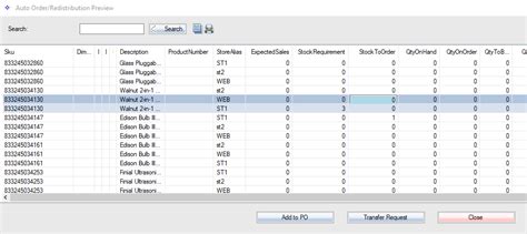 Woopos Advanced Purchase Order Auto Add And Distribute Inventory
