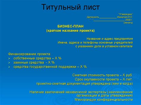 Разработка бизнес плана презентация онлайн