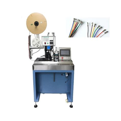Automatic Sheathed Wire Stripping Crimping Terminal Machine For Multi