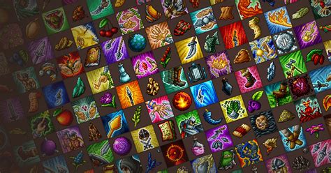3552 Rpg Icons Pixel Art 2d Icons Unity Asset Store