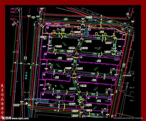 学校总平面图设计图施工图纸环境设计设计图库昵图网