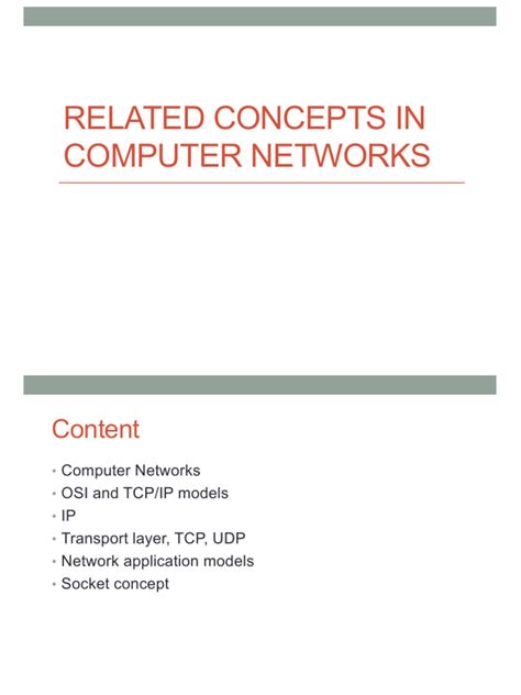 02 related concept in computer networks 1 pdf internet protocol suite osi model