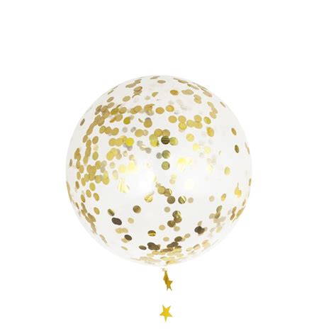 Graduation Jumbo Gold Confetti Balloons Confetti Balloon Wedding Bridal