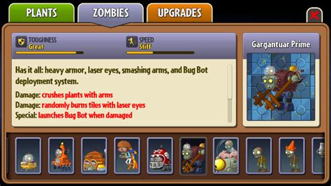 Gargantuar Prime Plants Vs Zombies Wiki Fandom Powered By Wikia