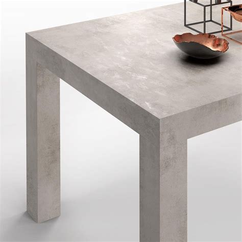 Tavolo Allungabile First Grigio Cemento Mobili Fiver Tavolo