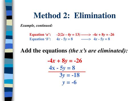 PPT SYSTEMS OF LINEAR EQUATIONS PowerPoint Presentation Free Download ID 543373