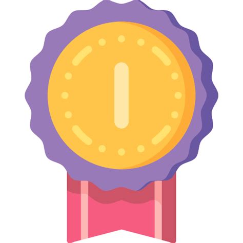 Gold Medal Special Flat Icon