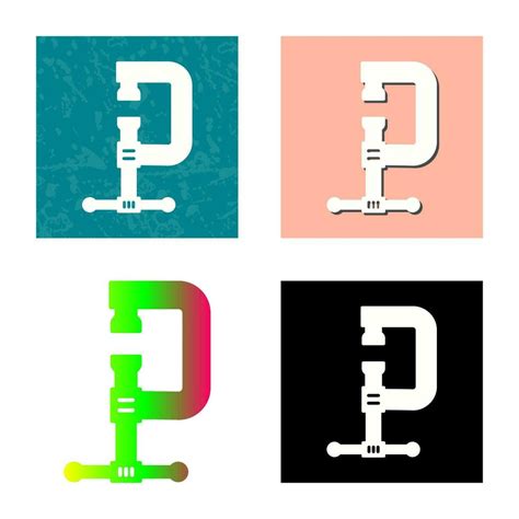 Clamp Vector Icon 25227968 Vector Art At Vecteezy