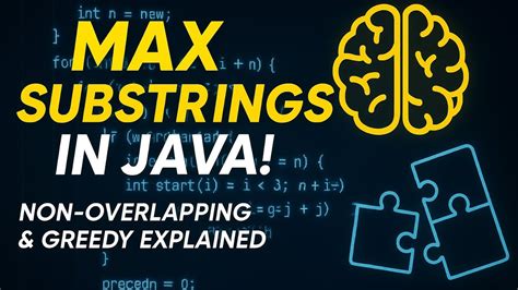 Q2 Find Maximum Number Of Non Intersecting Substrings Biweekly