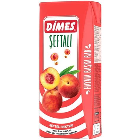 Dimes Meyve Suyu 200ML Şeftali x 27 Adet Fiyatı