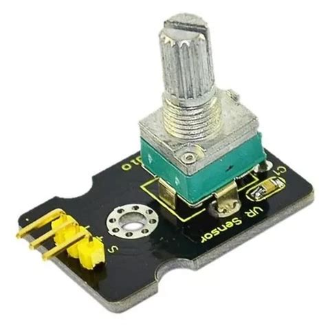 Módulo Eletrônico Potenciômetro Rotativo Três Pinos Arduino