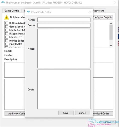 dolphin emulator gecko codes