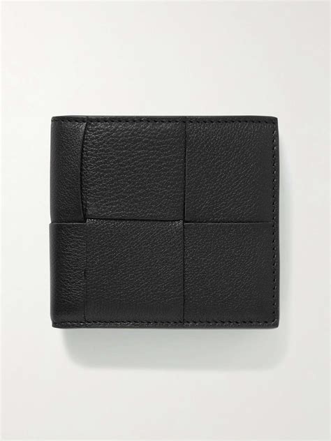 Intrecciato Leather Wallet Blog Knak Jp