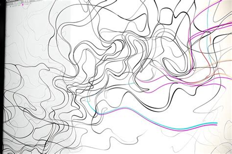 Abstract Background Featuring Black Lines Creating A Minimalist Elegant And Modern Visual Effect