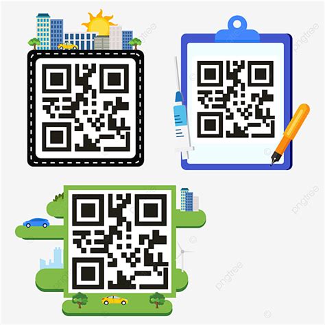 Qr Code Illustration Vector Art PNG Road Qr Code Vector Qr Code Long