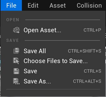 Static Mesh Editor UI In Unreal Engine