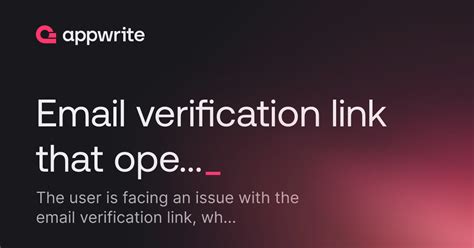 Email Verification Link That Opens Rn Expo App Instead Of Webpage Threads Appwrite
