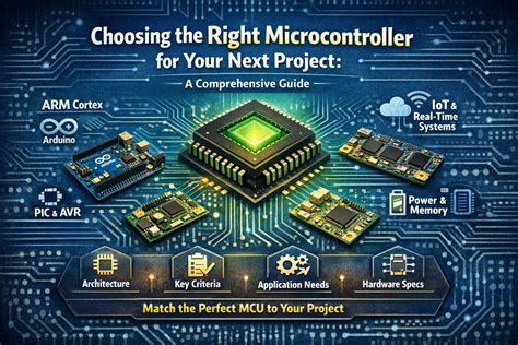 Choosing The Right Microcontroller For Your Next Project A