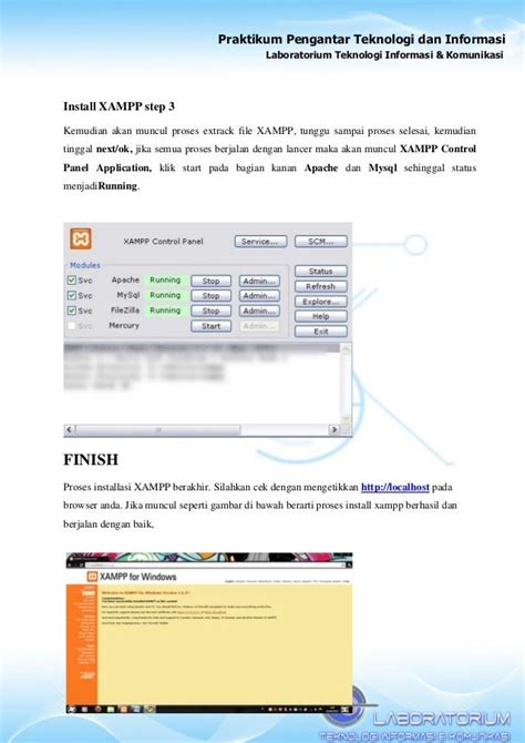 Contoh Laporan Praktikum Xampp Download Contoh Lengkap Gratis ️
