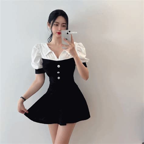 당일 뮬란 투피스 Set 트위드 반소매 버튼 탑 플레어 트위드 미니 스커트 A라인 후레아 세트 셋업 코디 하객룩 오피스룩 데이트룩 국내생산 글램룩 2color 에이블리